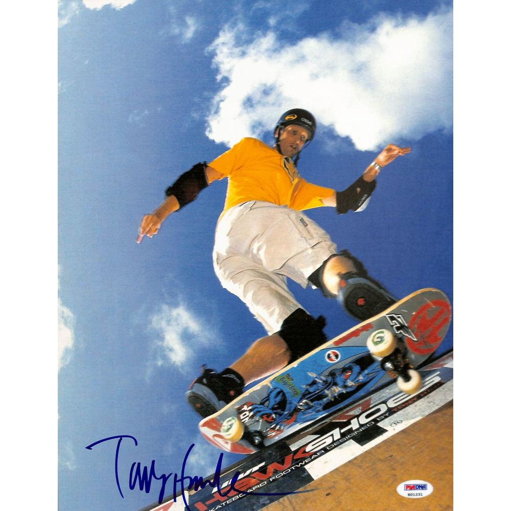 Tony Hawk Signed 11x14 Photo (PSA COA) | Pristine Auction