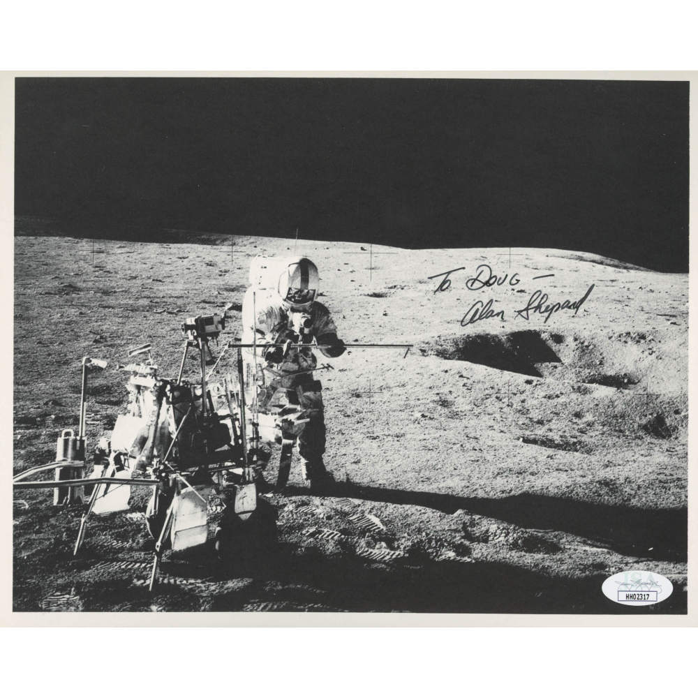 Alan Shepard Signed 8x10 Photo (JSA COA) | Pristine Auction