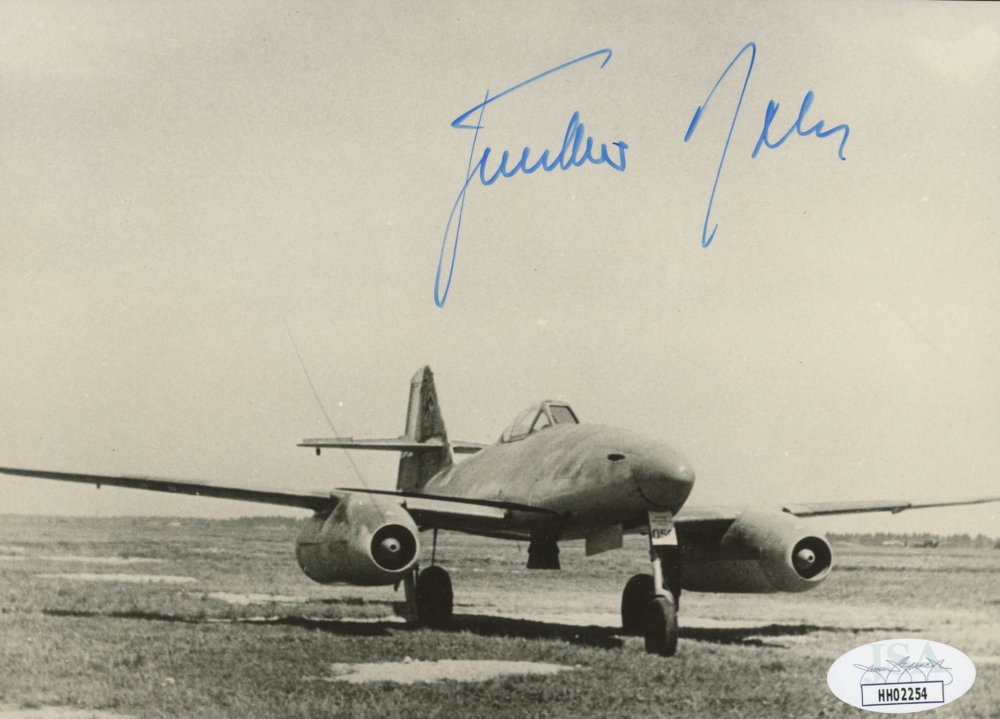 Gunther Rall Signed 5x7 Photo (JSA COA) | Pristine Auction