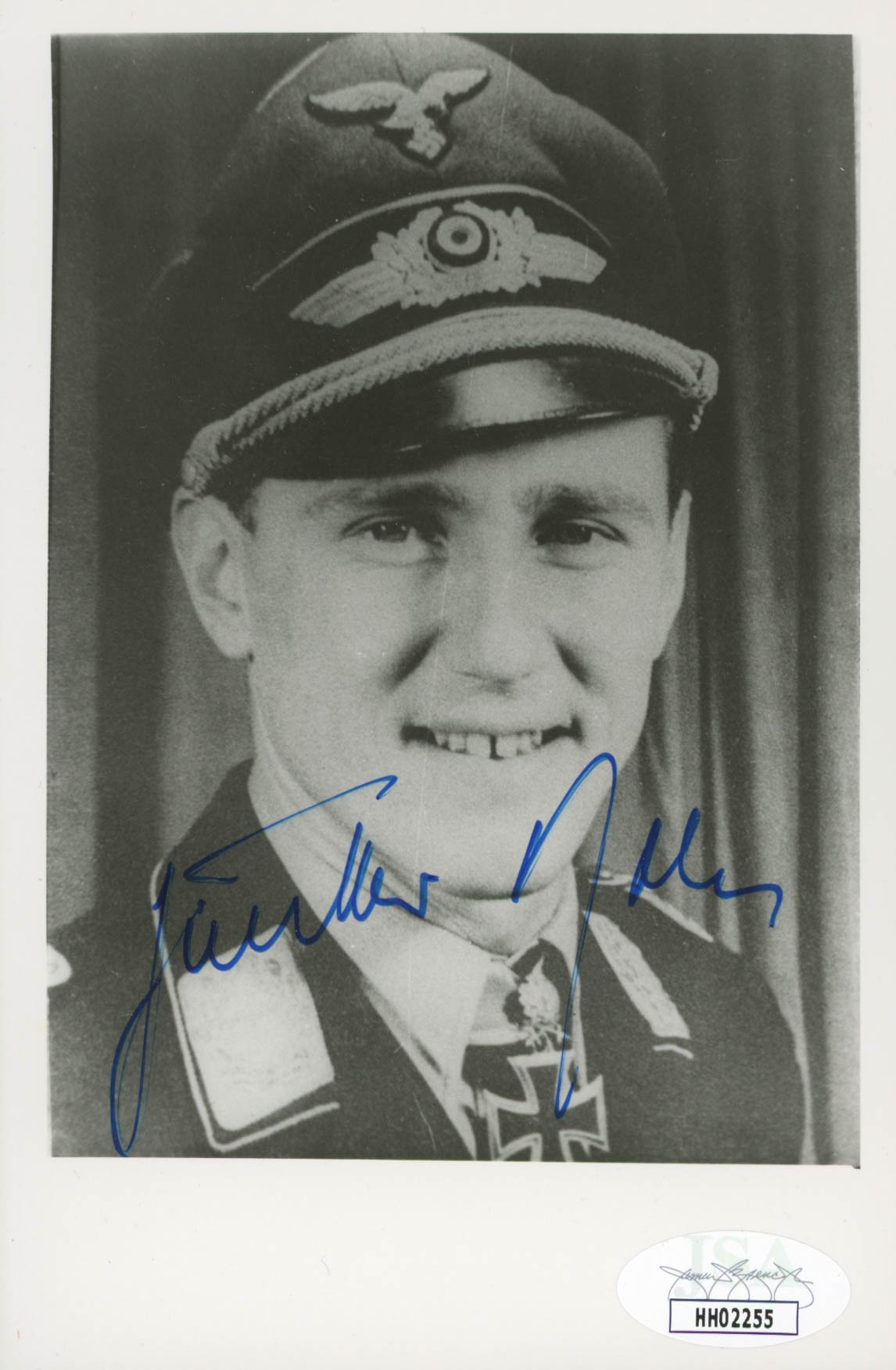 Gunther Rall Signed 4x6 Photo (JSA COA) | Pristine Auction