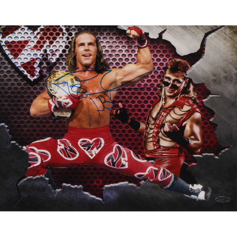 Shawn Michaels Signed WWE 11x14 Photo Inscribed "HBK" (Playball Ink ...