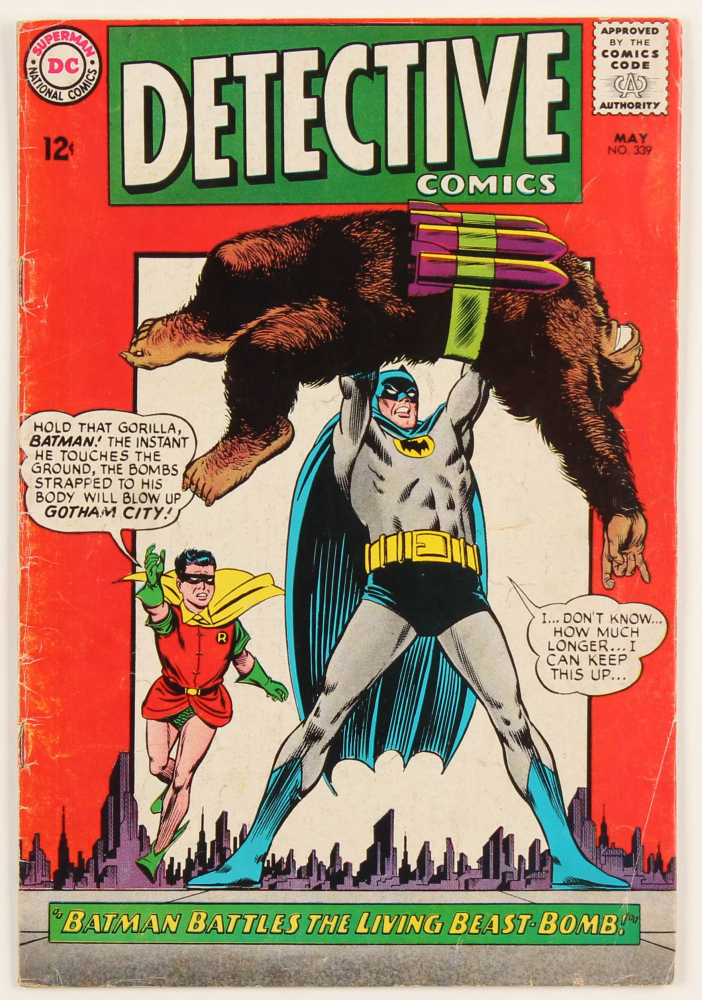 1965 "Detective Comics" Issue #339 DC Comic Book | Pristine Auction