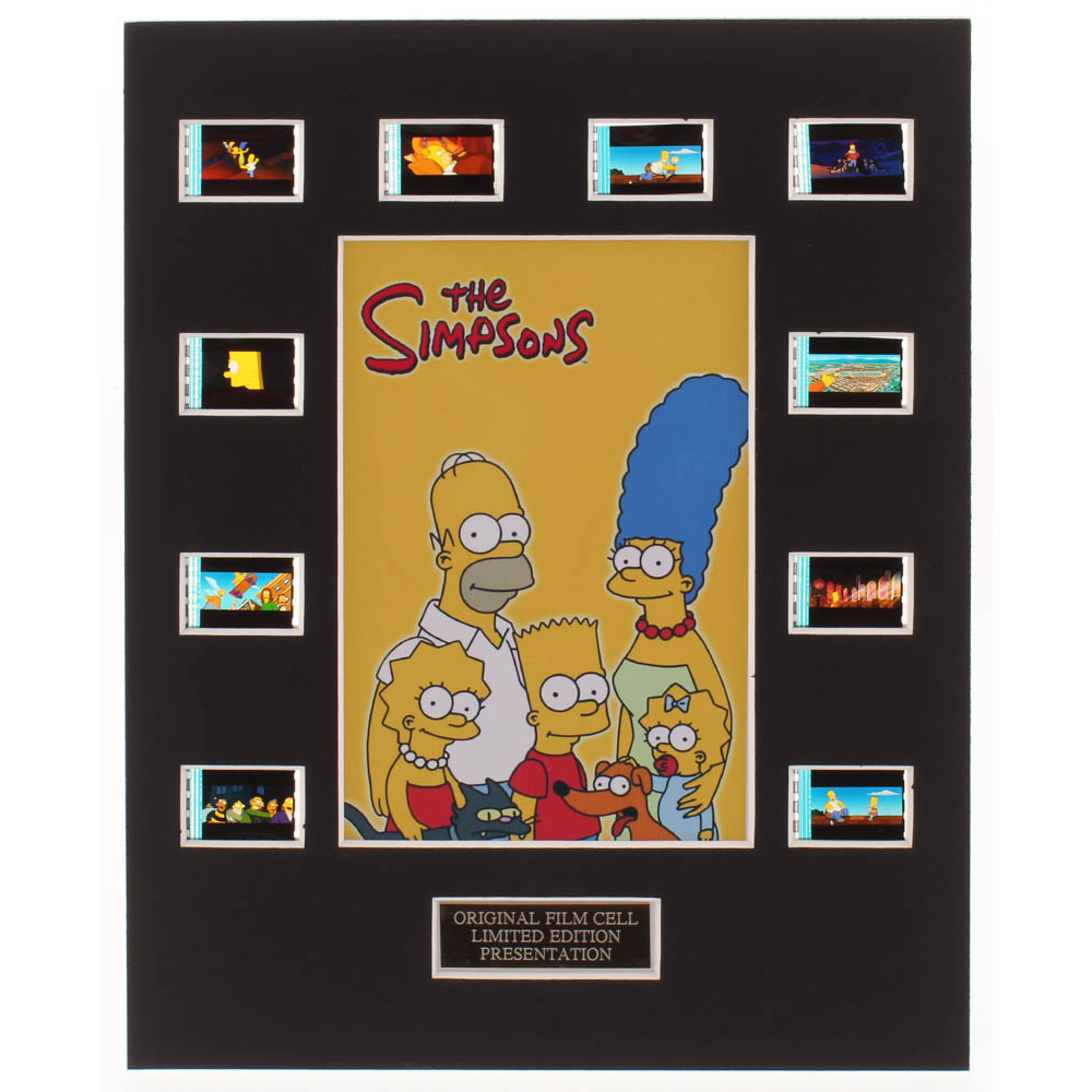 "The Simpsons Movie" LE 8x10 Custom Matted Original Film / Movie Cell ...