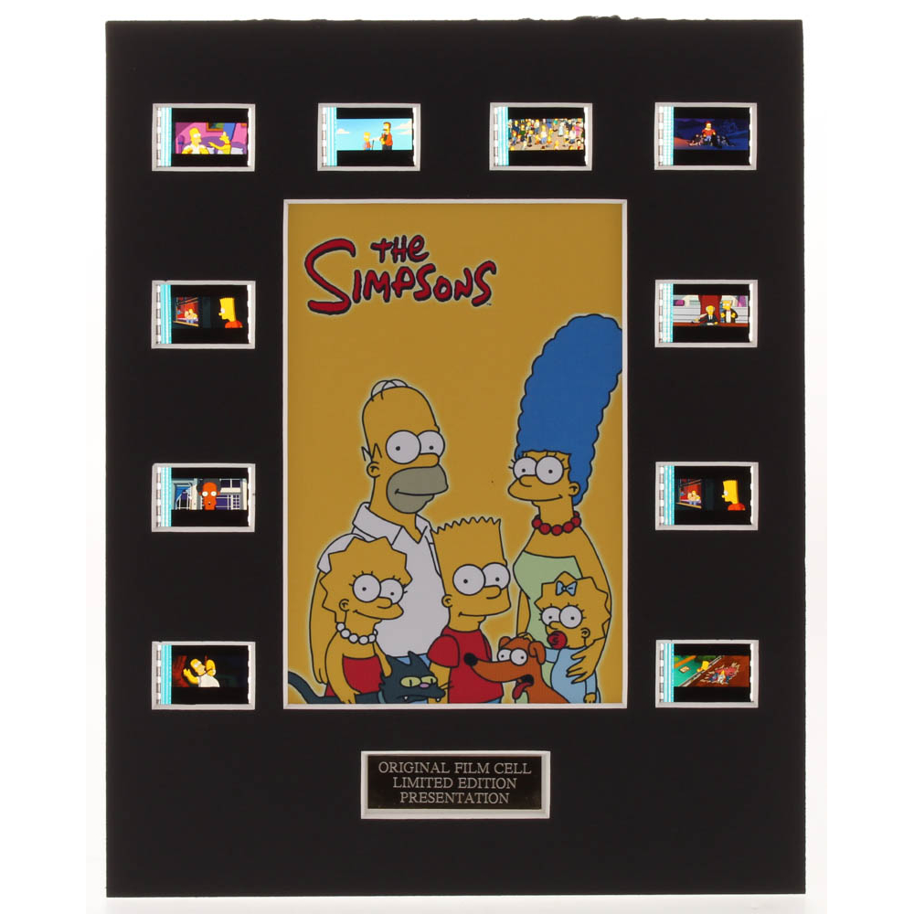 "The Simpsons Movie" LE 8x10 Custom Matted Original Film / Movie Cell ...