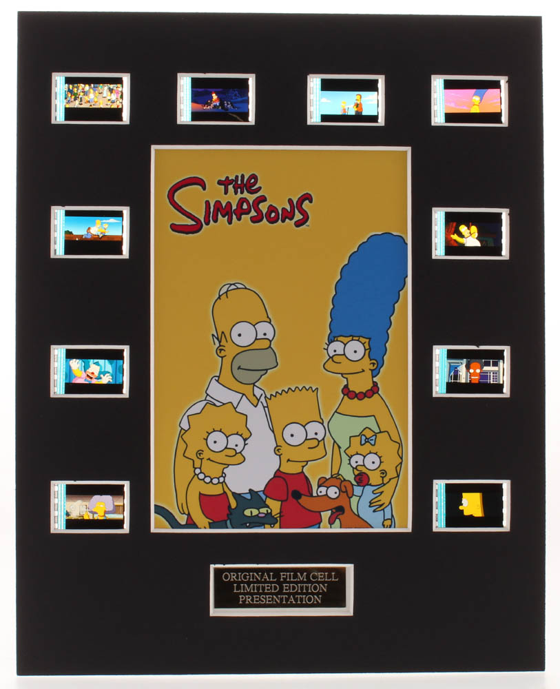 "The Simpsons Movie" LE 8x10 Custom Matted Original Film / Movie Cell ...