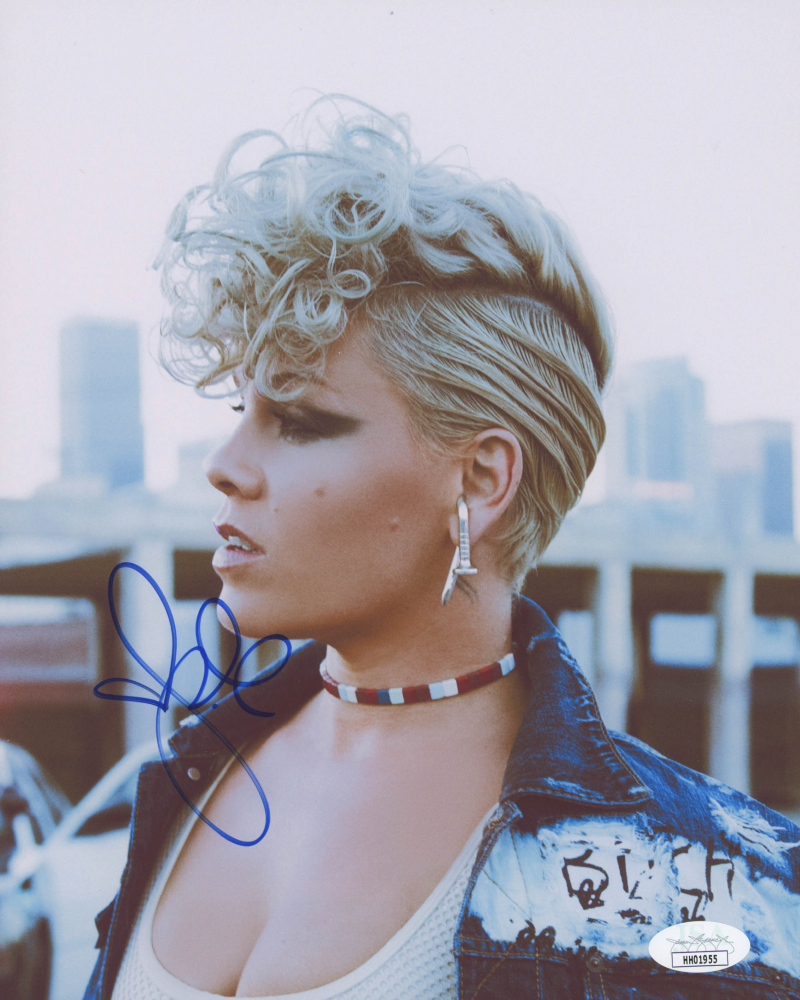 Pink Signed 8x10 Photo (JSA COA) | Pristine Auction