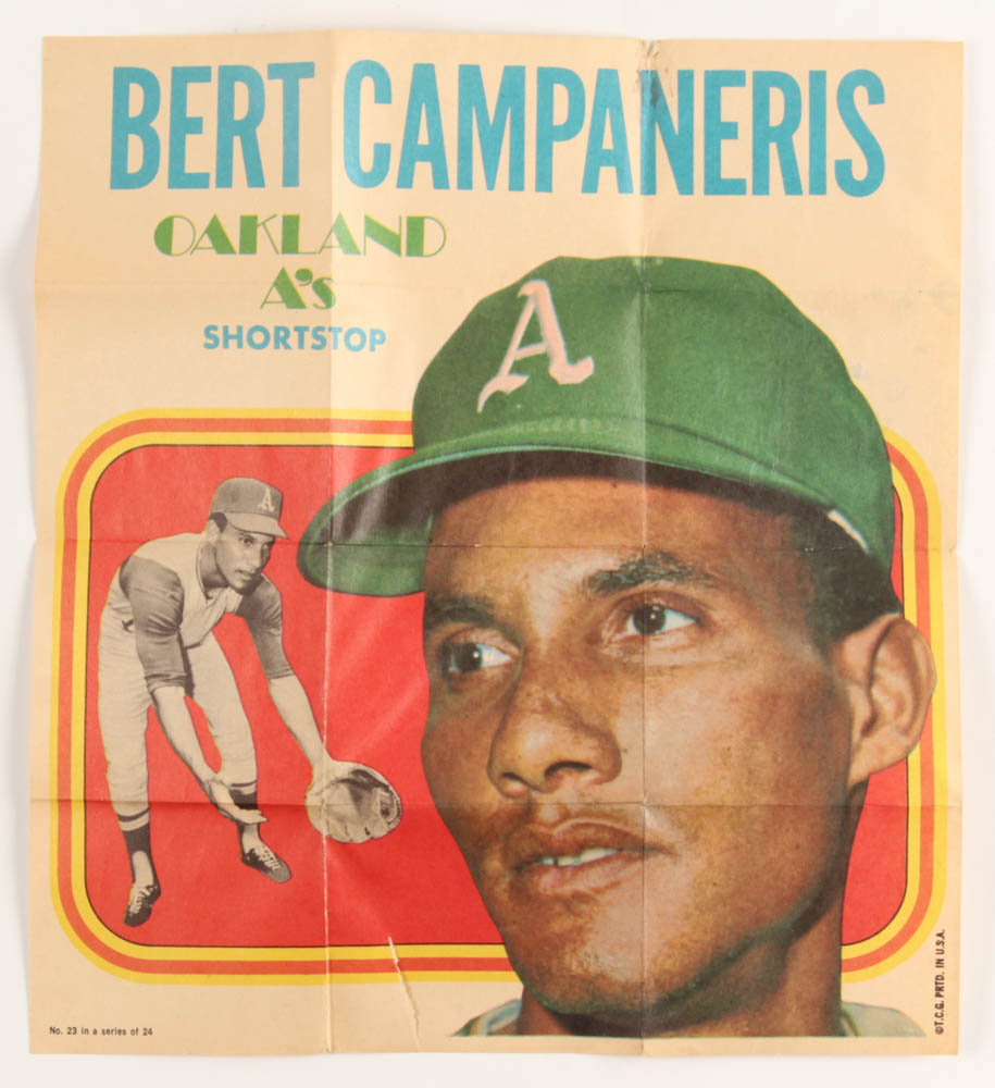 Lot of (11) 1970 Topps Posters Inserts Baseball Cards with #23 Bert ...