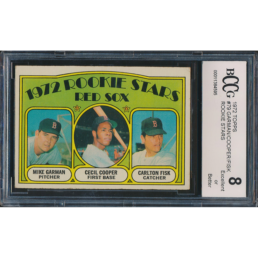 1972 Topps #79 Rookie Stars Mike Garman / Cecil Cooper RC / Carlton ...