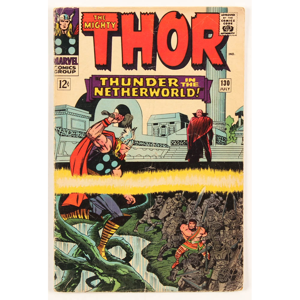 1966 "The Mighty Thor" #130 Marvel Comic Book | Pristine Auction
