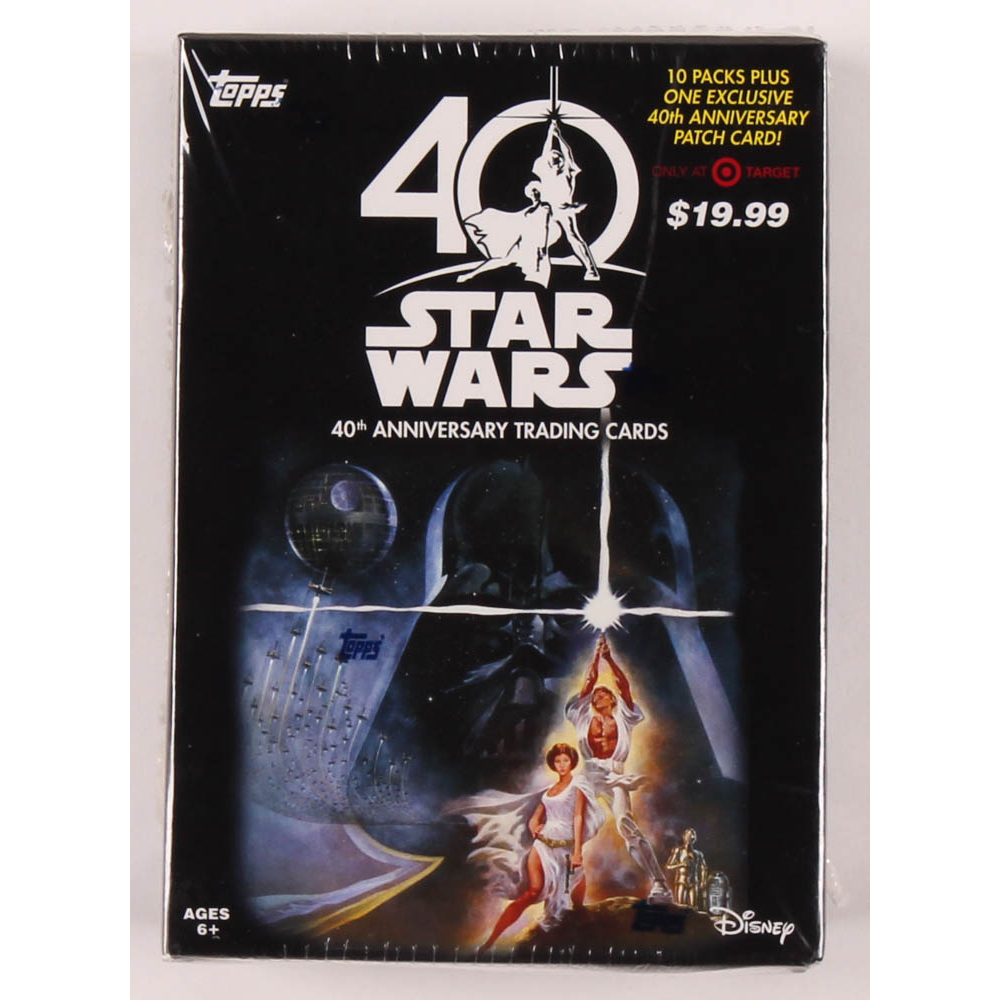 2017 Topps Star Wars 40th Anniversary Blaster Box of (61) Cards ...