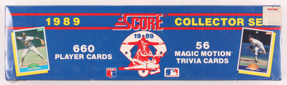 1989 Score Collector Complete Set of (660) Baseball Cards & (56) Trivia ...