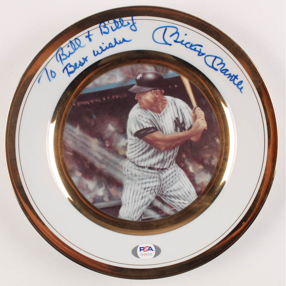 Mickey Mantle Signed LE Sports Impressions "Mickey's Golden Year ...