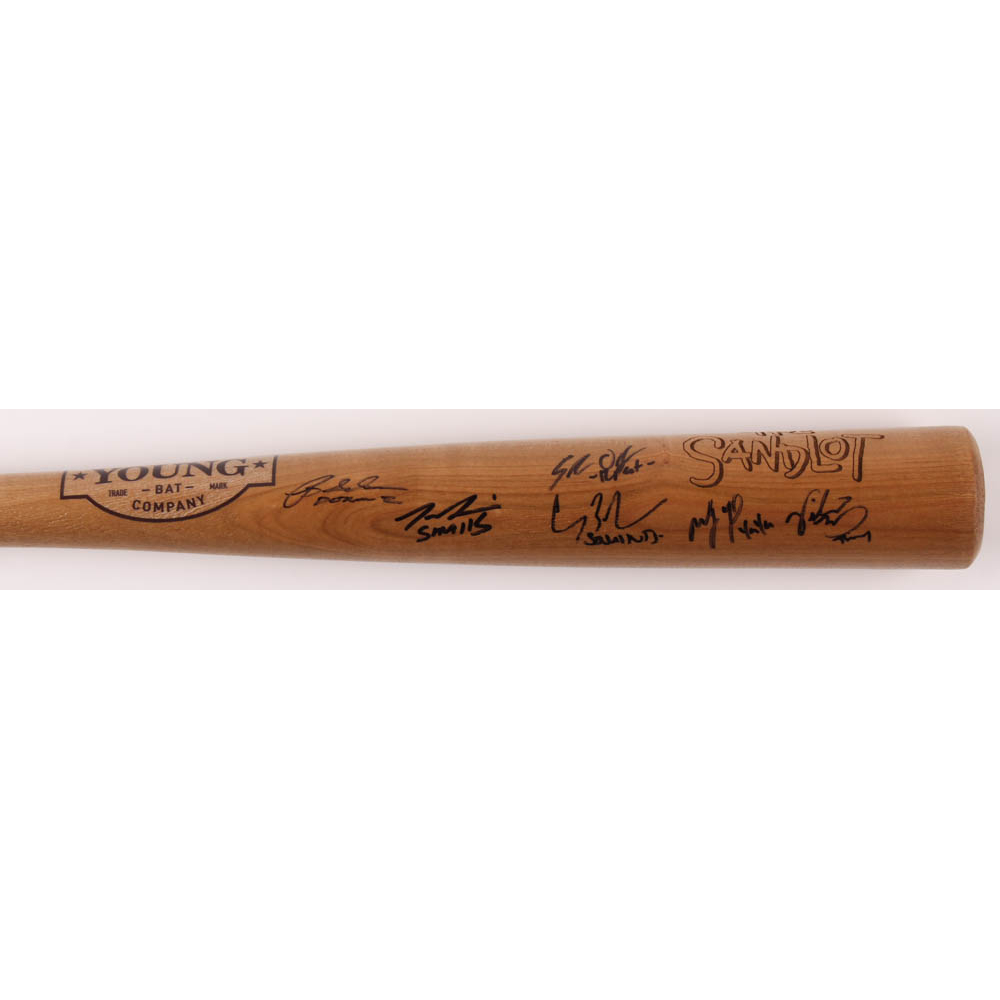 "The Sandlot" Young Bat Company Custom Engraved Baseball Bat signed by ...