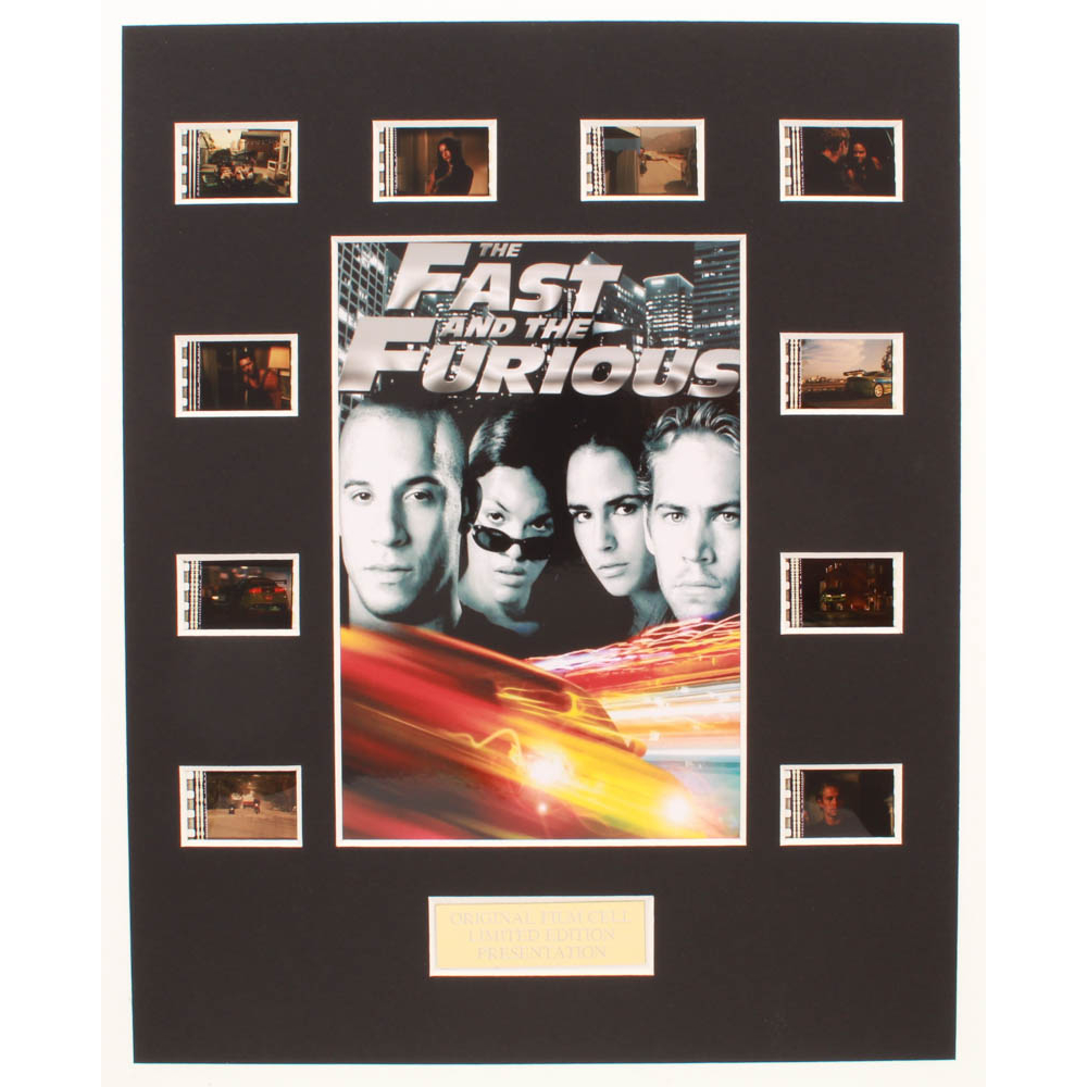 "The Fast and the Furious" LE 8x10 Custom Matted Original Film / Movie ...