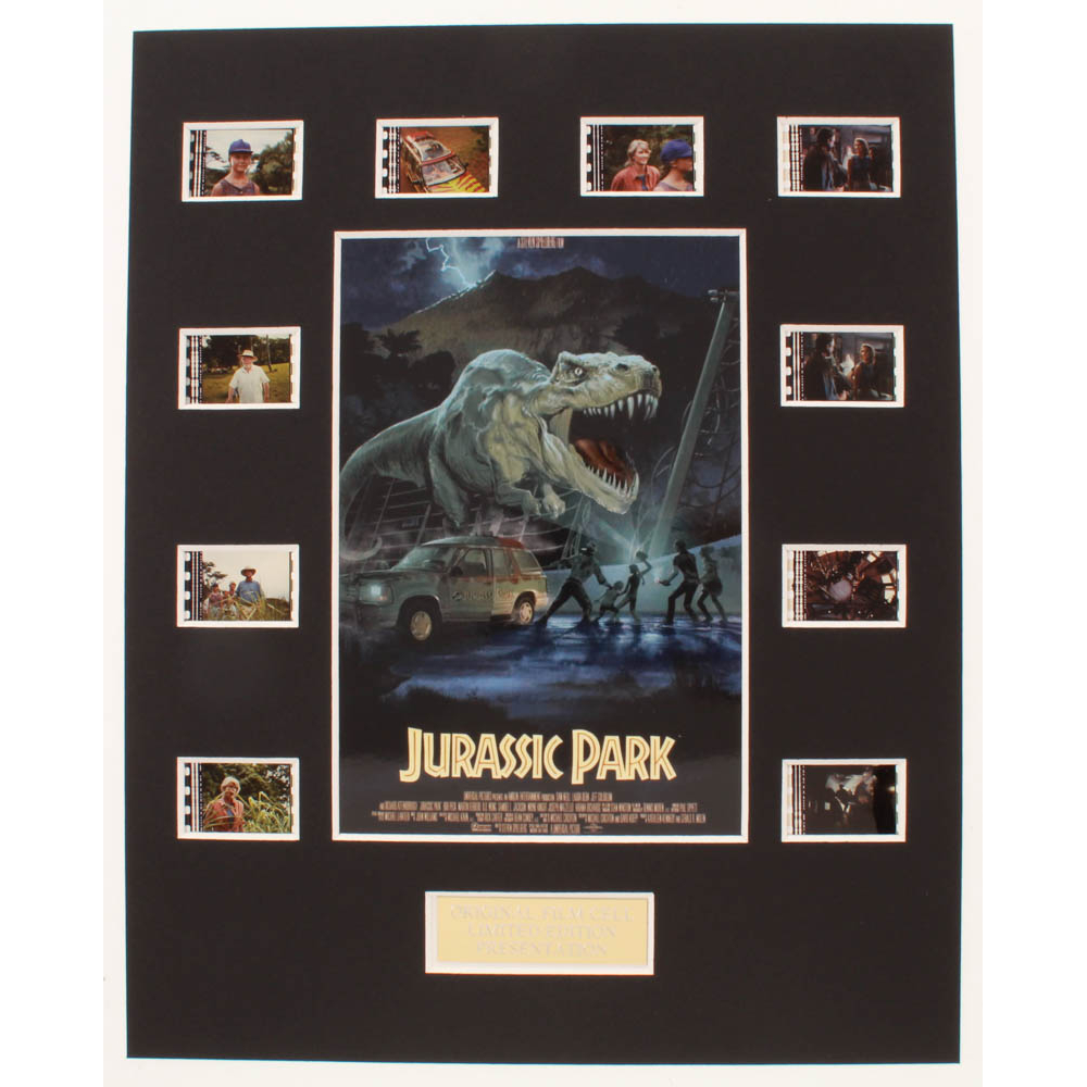 "Jurassic Park" LE 8x10 Custom Matted Original Film / Movie Cell ...