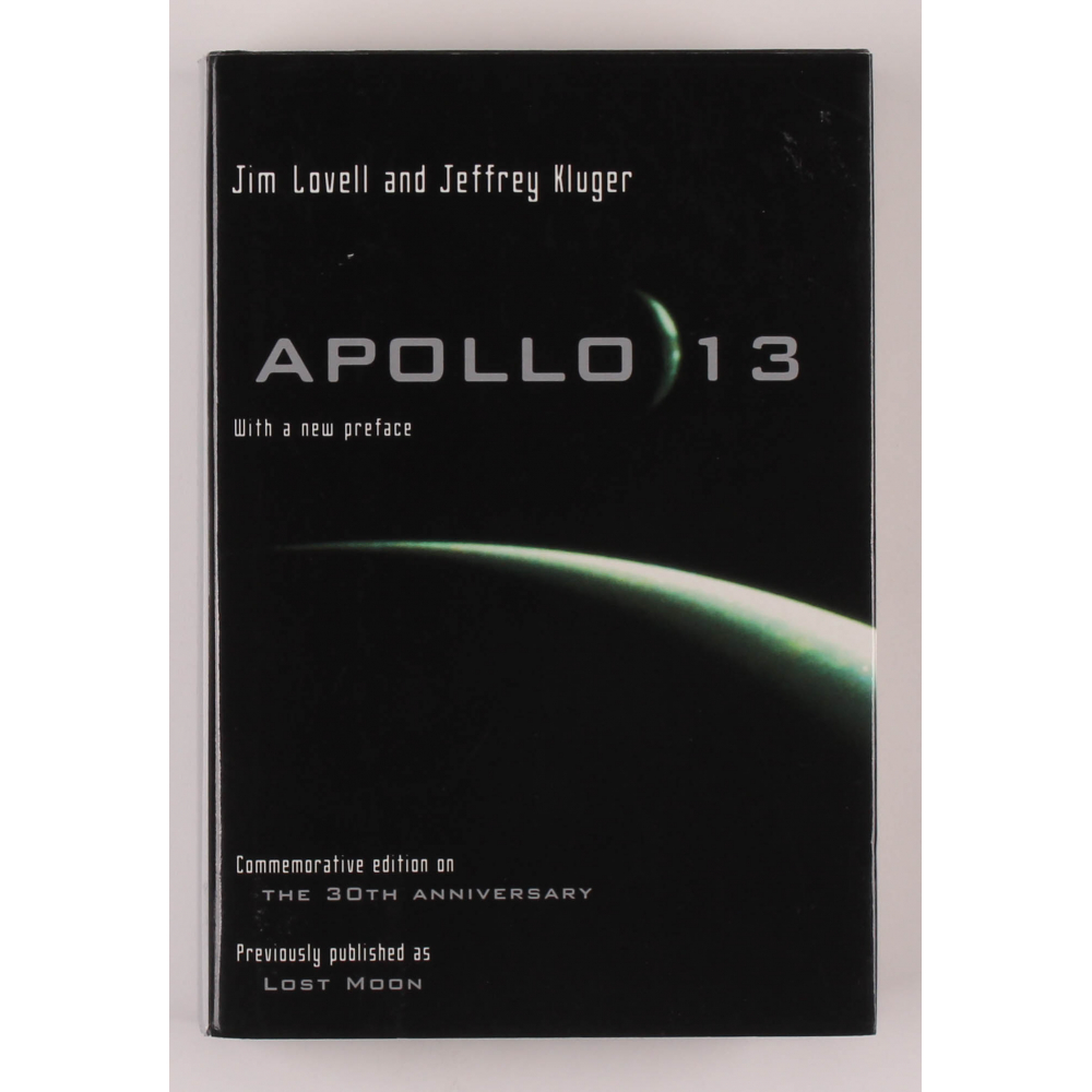 Jim Lovell Signed "Apollo 13" Hard Cover Book (PSA COA) | Pristine Auction