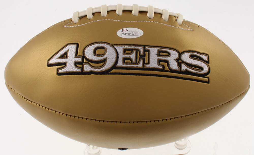 Dante Pettis Signed 49ers Logo Football (JSA COA) | Pristine Auction