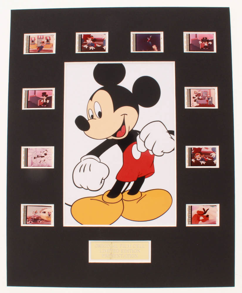 "Mickey Mouse" LE 8x10 Custom Matted Original Film / Movie Cell Display ...