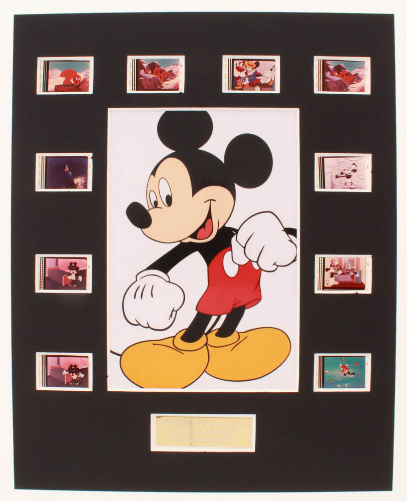 "Mickey Mouse" LE 8x10 Custom Matted Original Film / Movie Cell Display ...