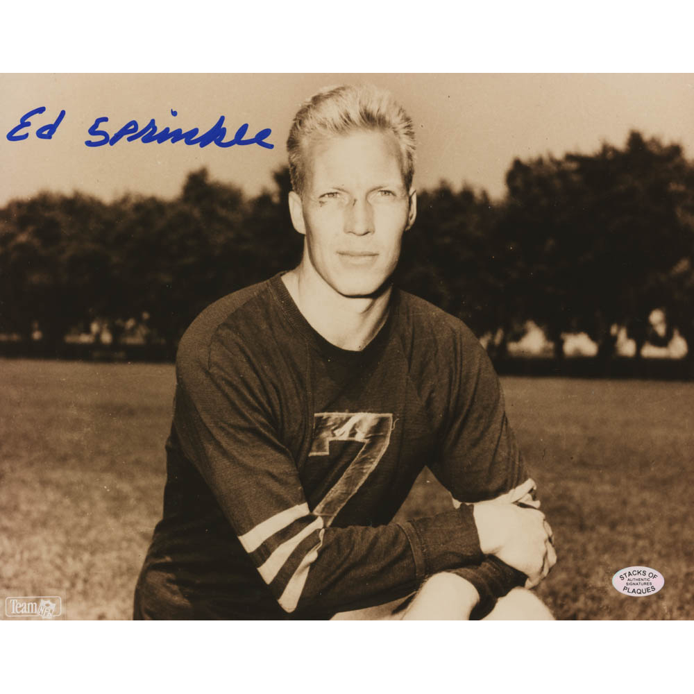 Ed Sprinkle Signed Bears 8x10 Photo (Stacks of Plaques COA) | Pristine ...