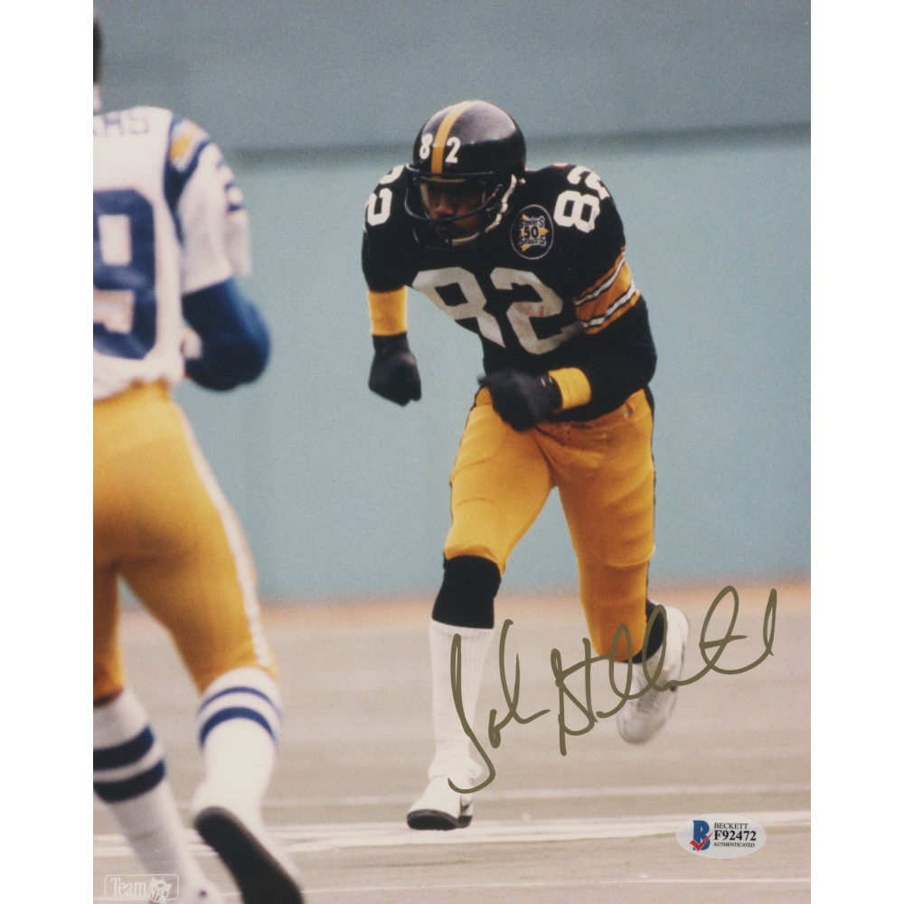 John Stallworth Signed Steelers 8x10 Photo (Beckett COA) | Pristine Auction