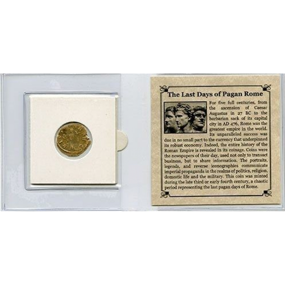 "The Last Days of Pagan Rome" Imperial Roman Bronze Coin AD 240-234 ...