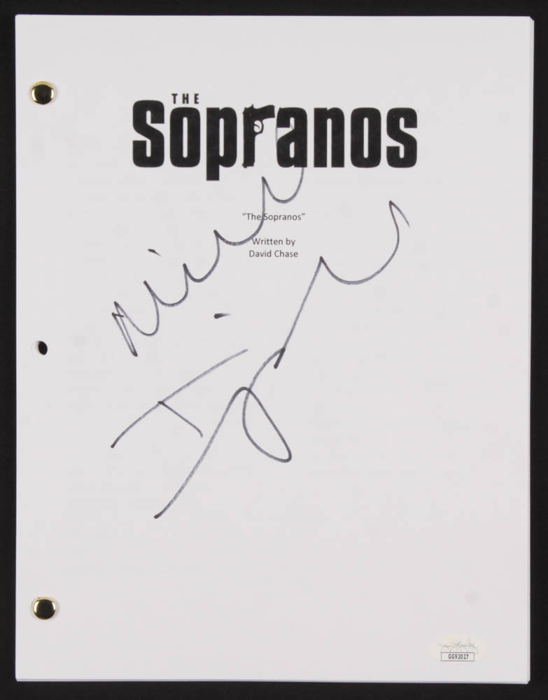 Michael Imperioli Signed "The Sopranos" Movie Script (JSA COA ...
