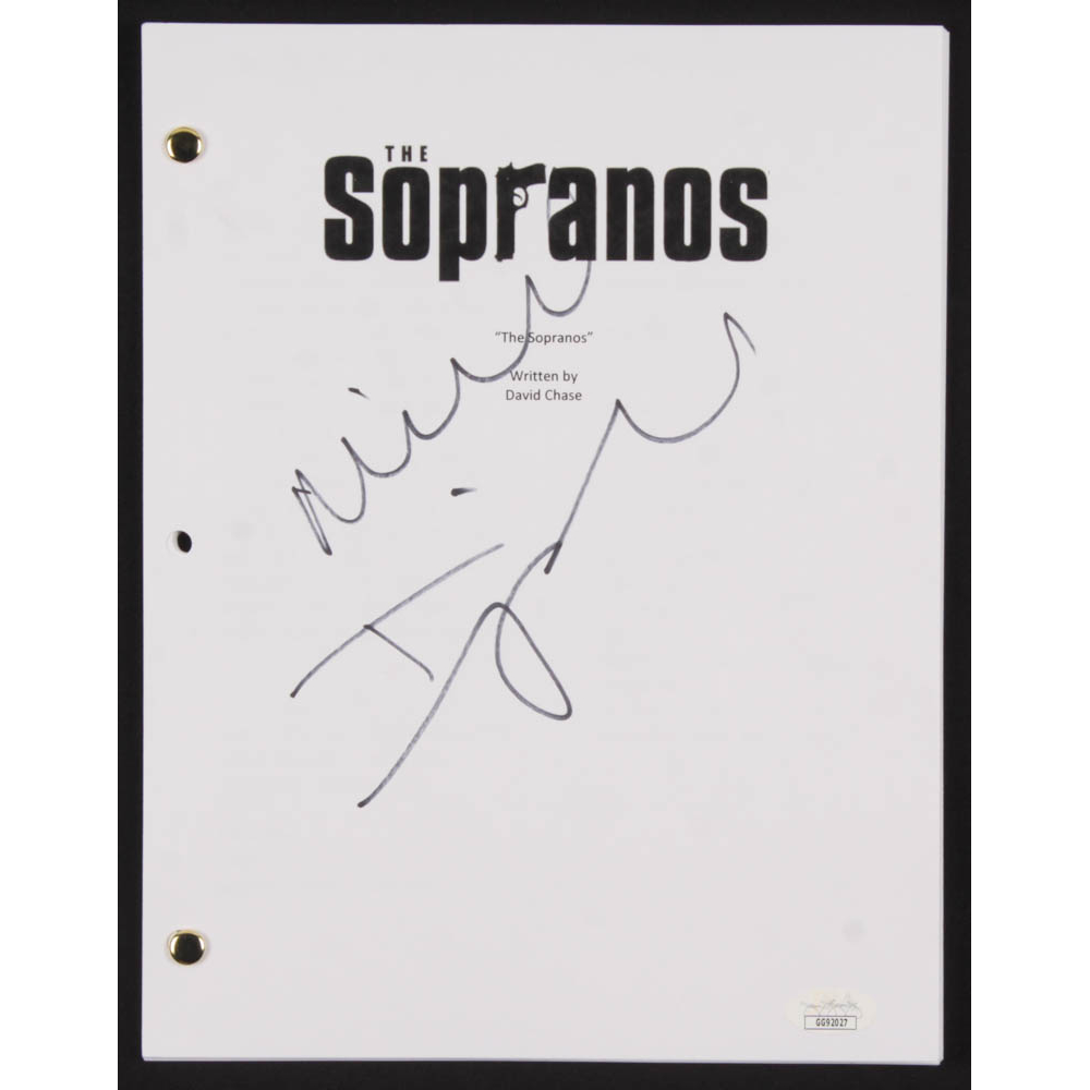 Michael Imperioli Signed "The Sopranos" Movie Script (JSA COA ...