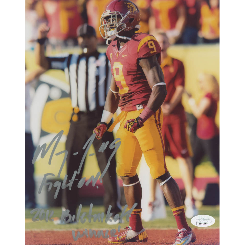 Marqise Lee Signed USC Trojans 8x10 Photo Inscribed "Fight On!" & "2012 ...