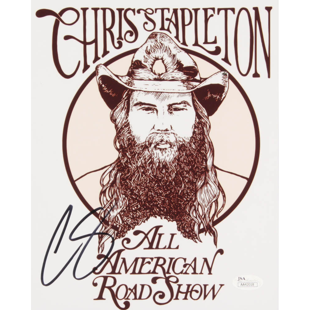 Chris Stapleton Signed 8x10 Photo (JSA COA) | Pristine Auction