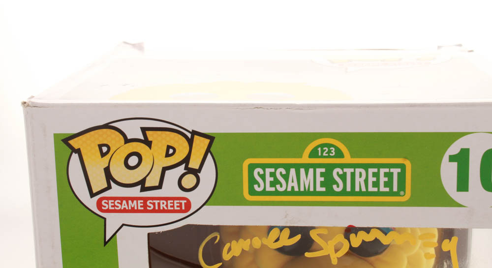 Caroll Spinney Signed "Sesame Street" Big Bird #10 Funko Pop Vinyl ...