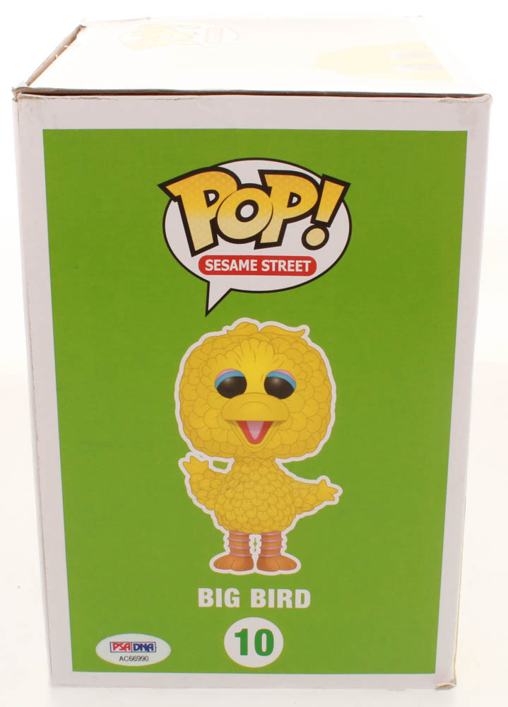 Caroll Spinney Signed "Sesame Street" Big Bird #10 Funko Pop Vinyl ...