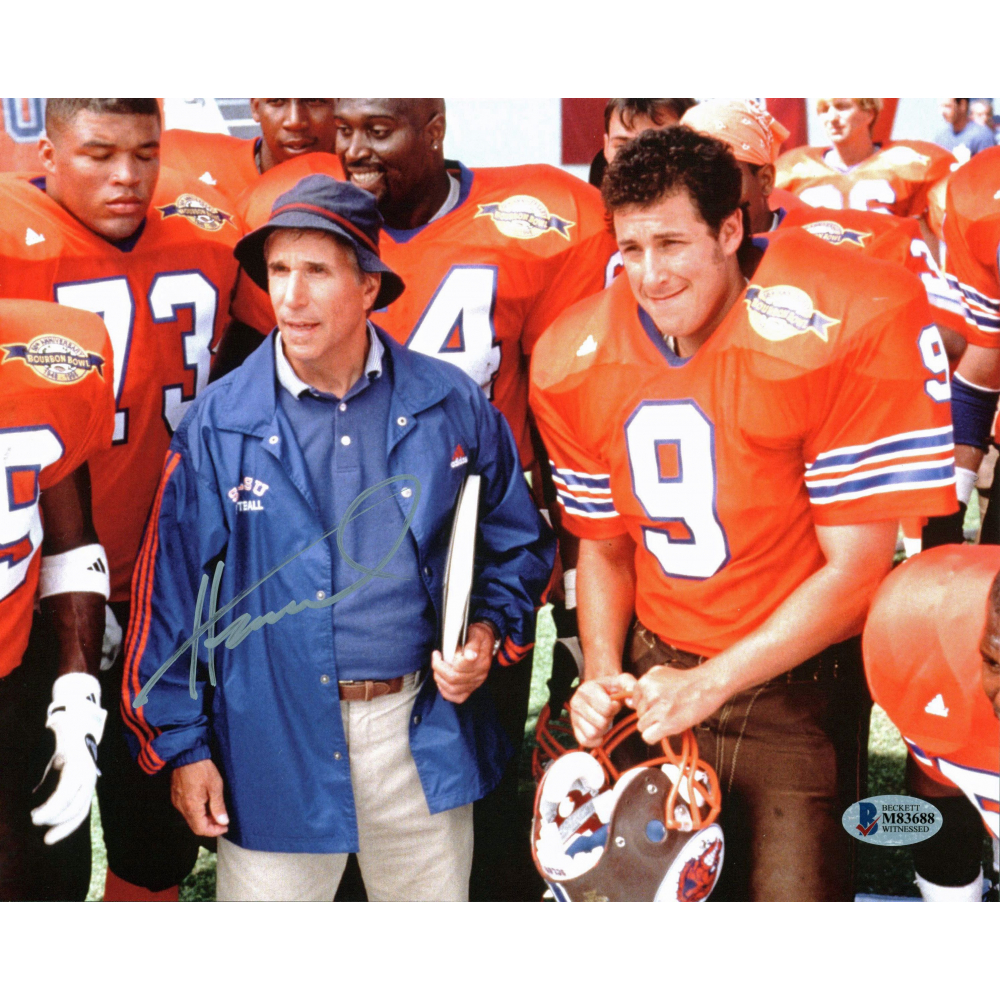 Henry Winkler Signed "The Waterboy" 8x10 Photo (Beckett COA) | Pristine ...