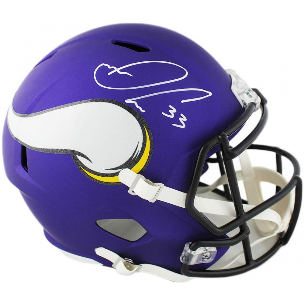 Dalvin Cook Signed Vikings Full-Size Speed Helmet (Radtke COA ...