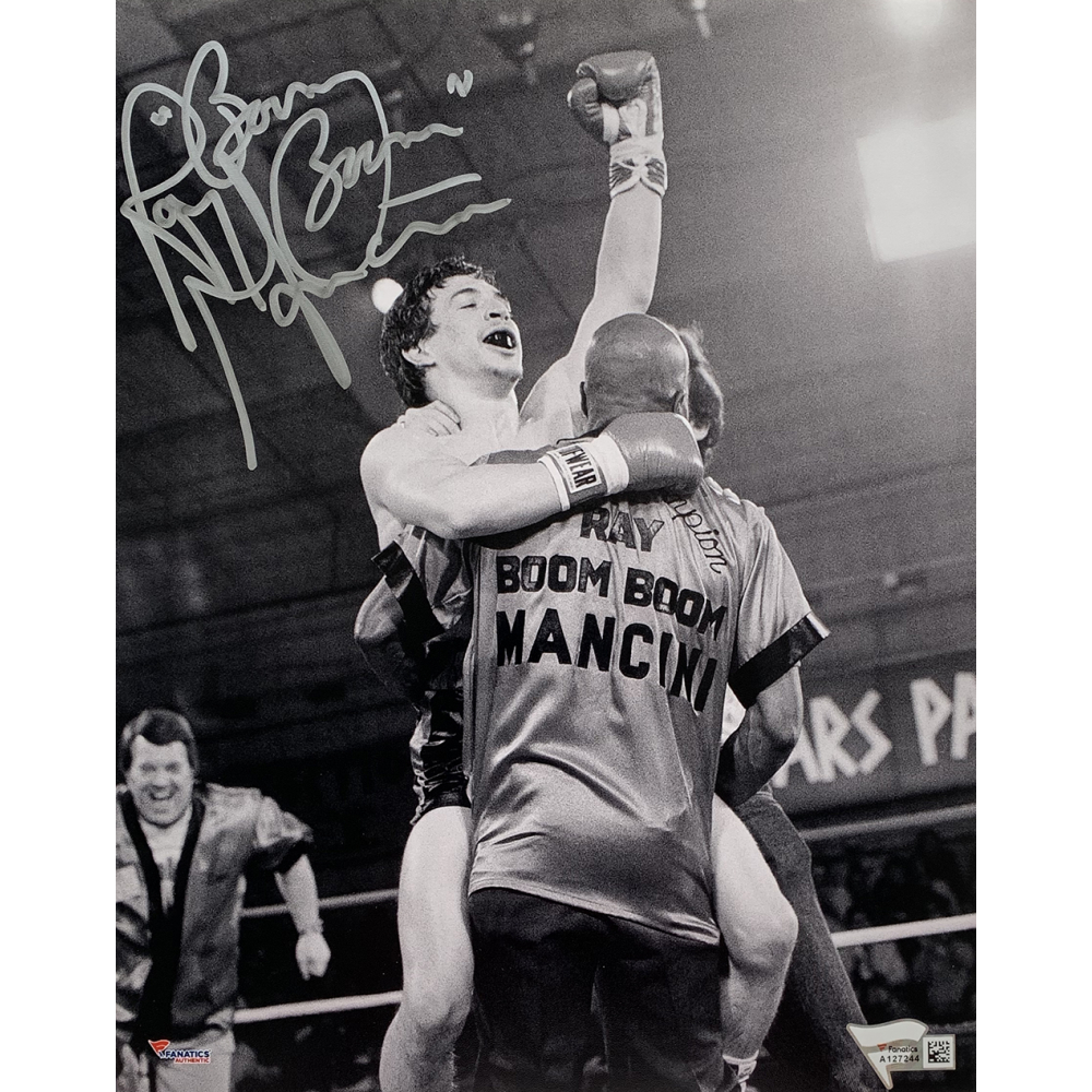 Ray "Boom Boom" Mancini Signed 8x10 Photo (Fanatics Hologram ...