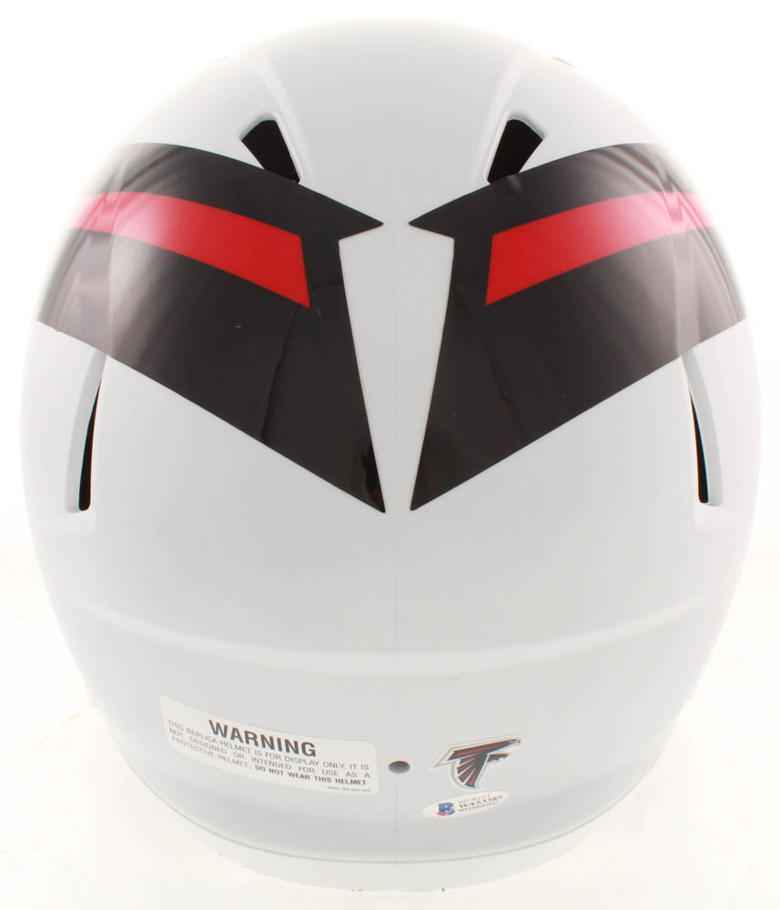 Calvin Ridley Signed Falcons Full-Size AMP Alternate Speed Helmet ...