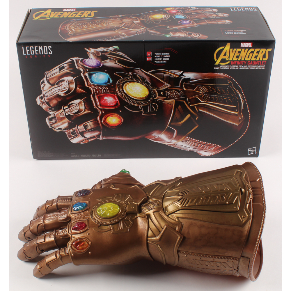 Marvel Legends Avengers Infinity Gauntlet Articulated Electronic Prop ...