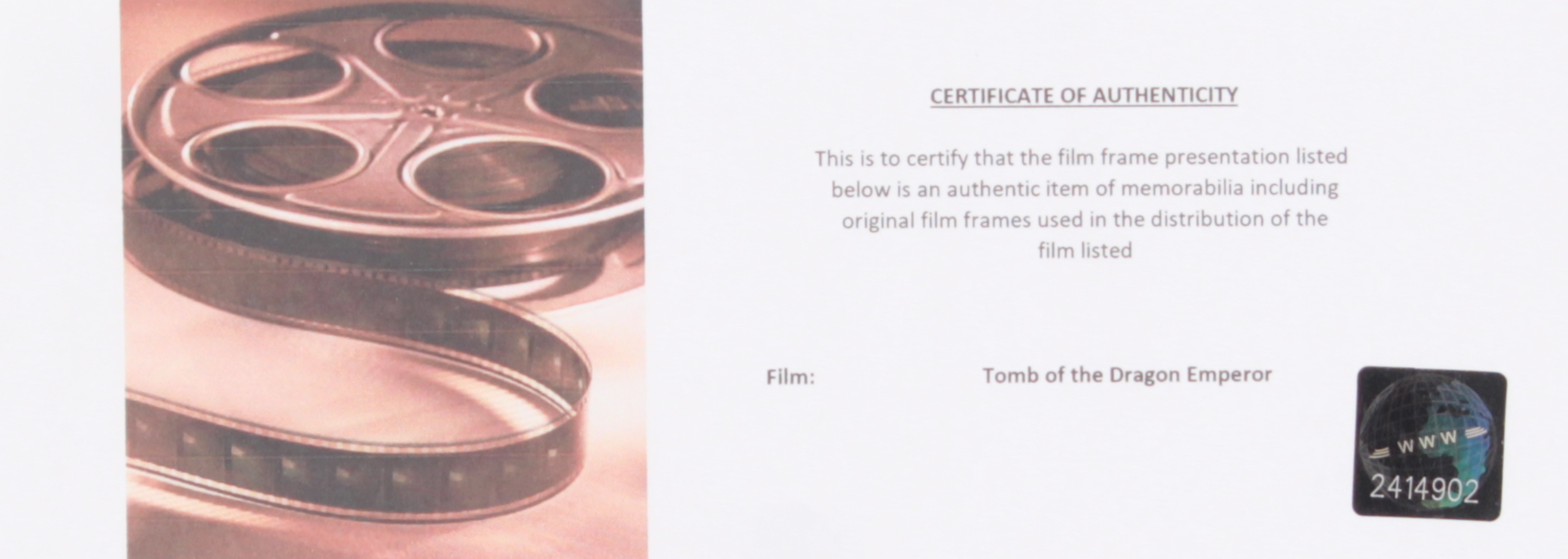 "The Mummy Returns" LE 8x10 Custom Matted Original Film / Movie Cell ...