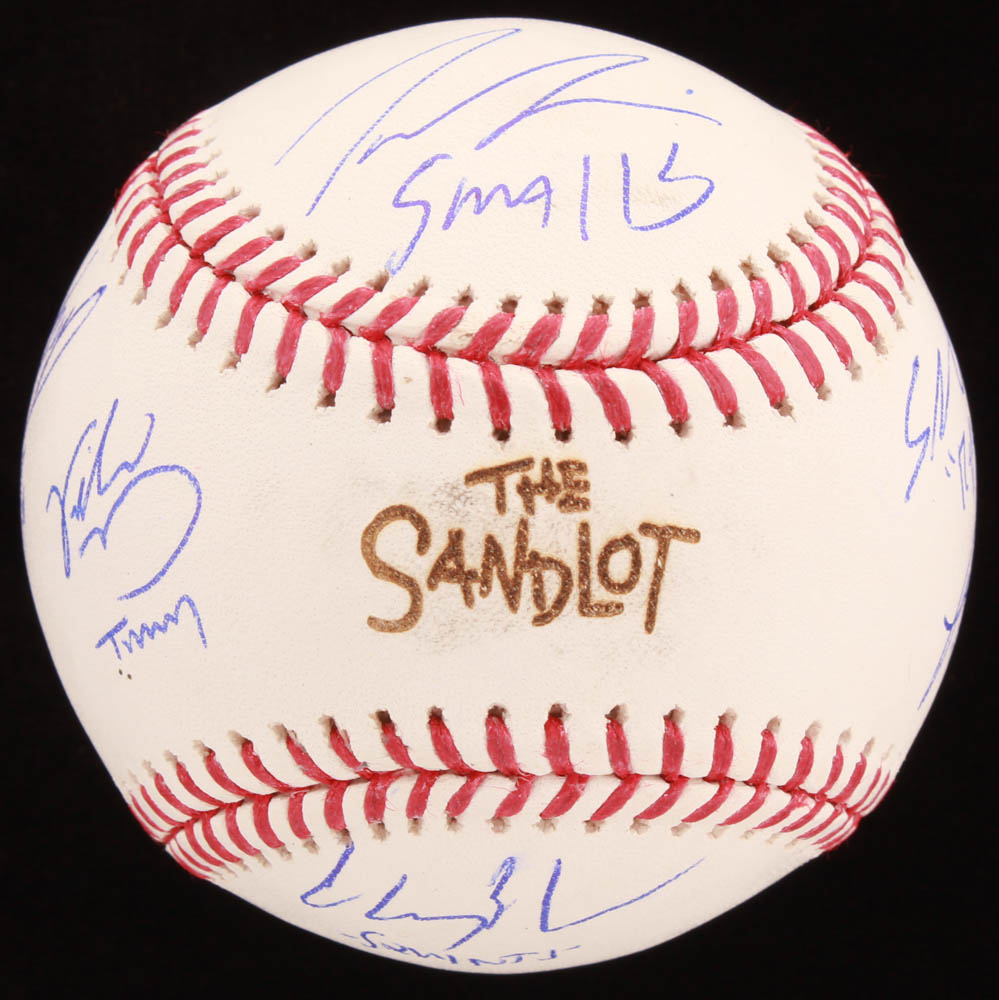 "The Sandlot" Logo Baseball Cast-Signed By (6) with Tom Guiry, Chauncey ...