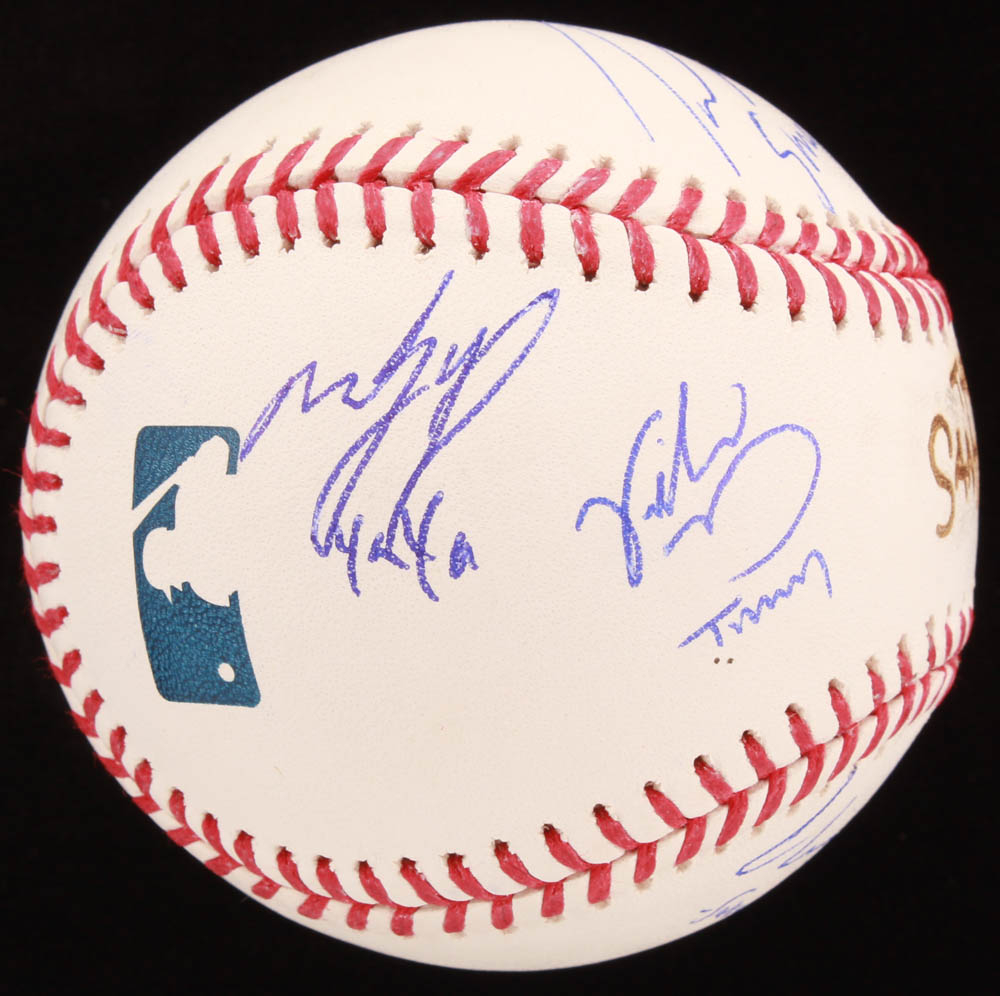 "The Sandlot" Logo Baseball Cast-Signed By (6) with Tom Guiry, Chauncey ...