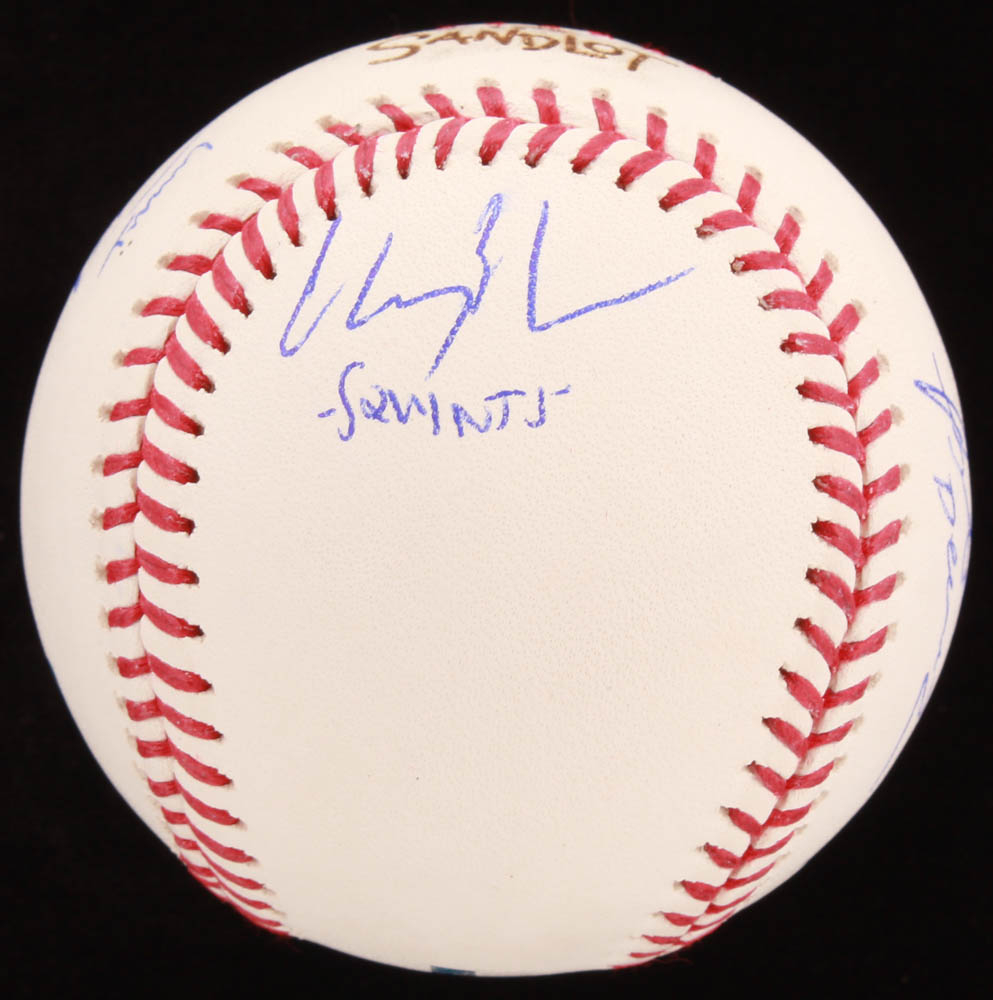 "The Sandlot" Logo Baseball Cast-Signed By (6) with Tom Guiry, Chauncey ...