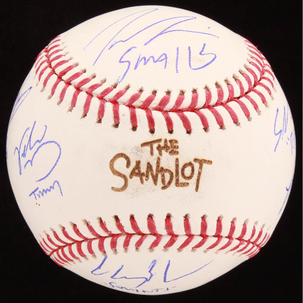 "The Sandlot" Logo Baseball Cast-Signed By (6) with Tom Guiry, Chauncey ...