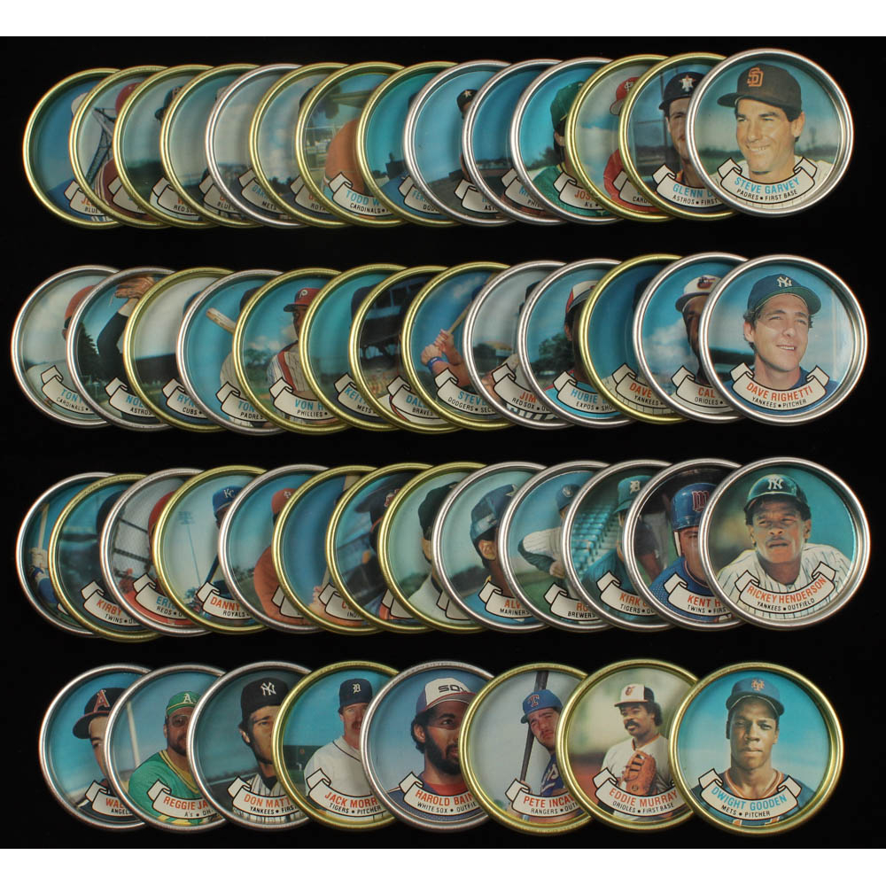 1987 Topps Coins Complete Set of (48) with #23 Cal Ripken Jr., #40 ...