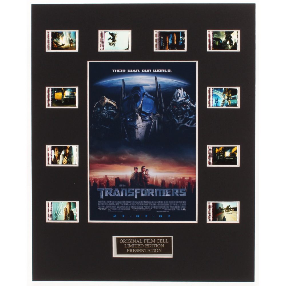 "Transformers" LE 8x10 Custom Matted Original Film / Movie Cell Display ...