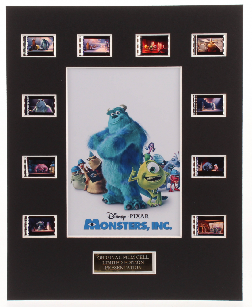 "Monsters, Inc." LE 8x10 Custom Matted Original Film / Movie Cell ...