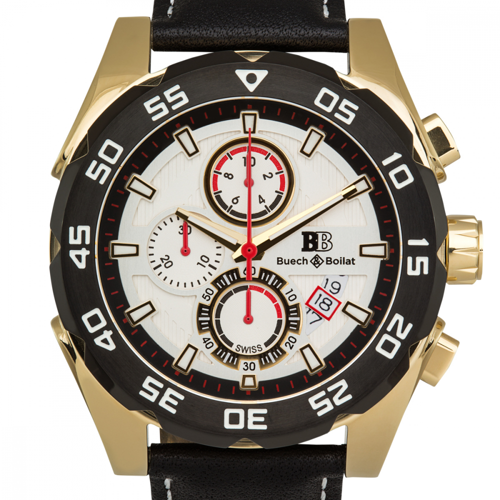 Buech & Boilat Torrent Men's Chronograph Watch | Pristine Auction