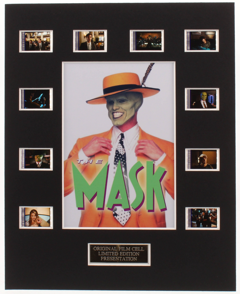 "The Mask" LE 8x10 Custom Matted Original Film / Movie Cell Display ...
