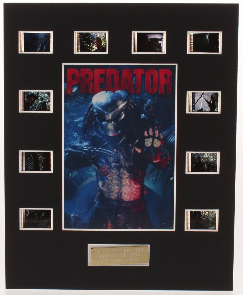 "Predator" LE 8x10 Custom Matted Original Film / Movie Cell Display ...