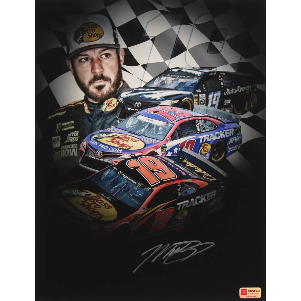 Martin Truex Jr. Signed NASCAR #19 11x14 Photo (PA COA) | Pristine Auction