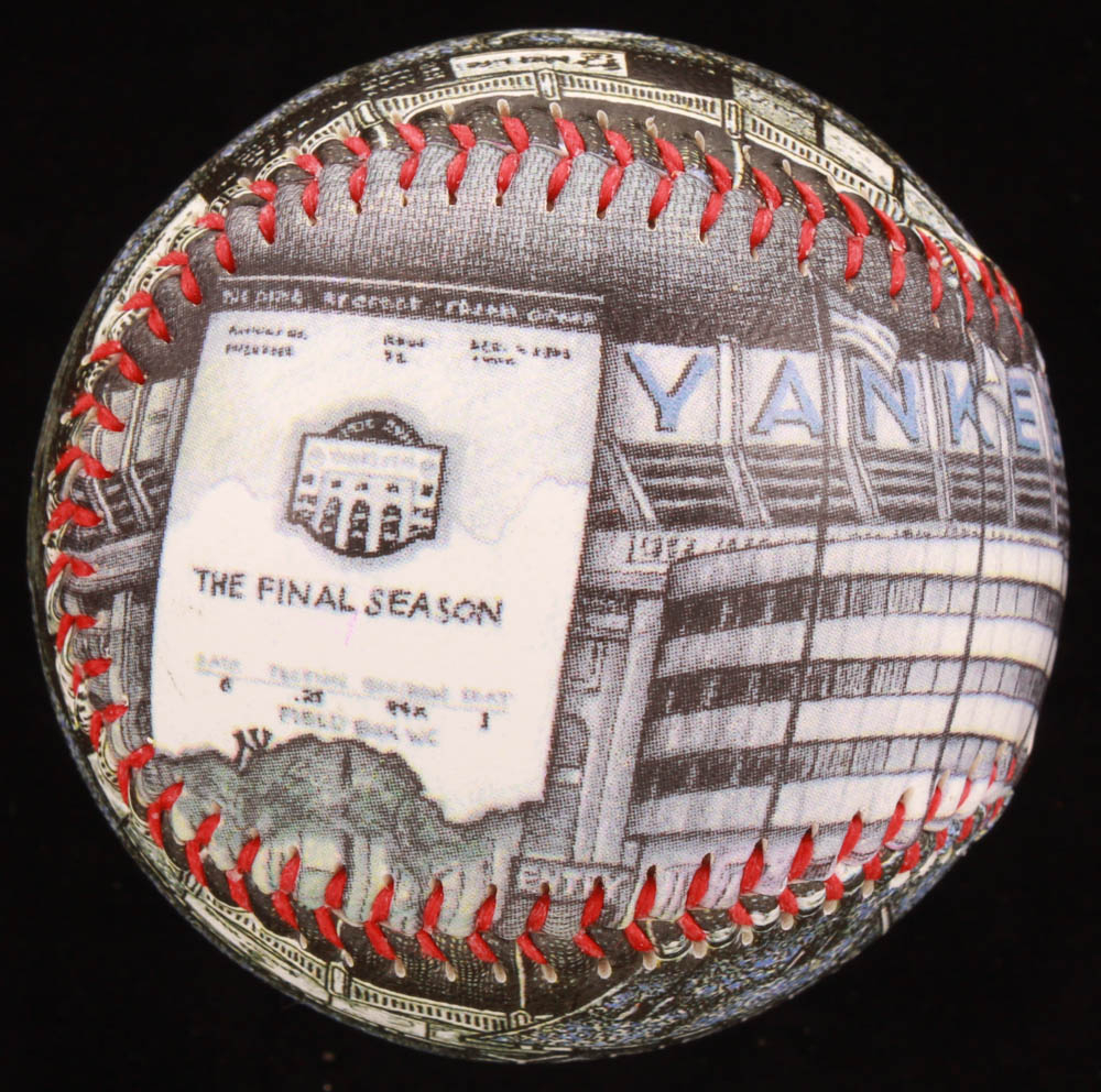 Yankees Commemorative Final Game at Yankee Stadium Baseball with Yankee ...